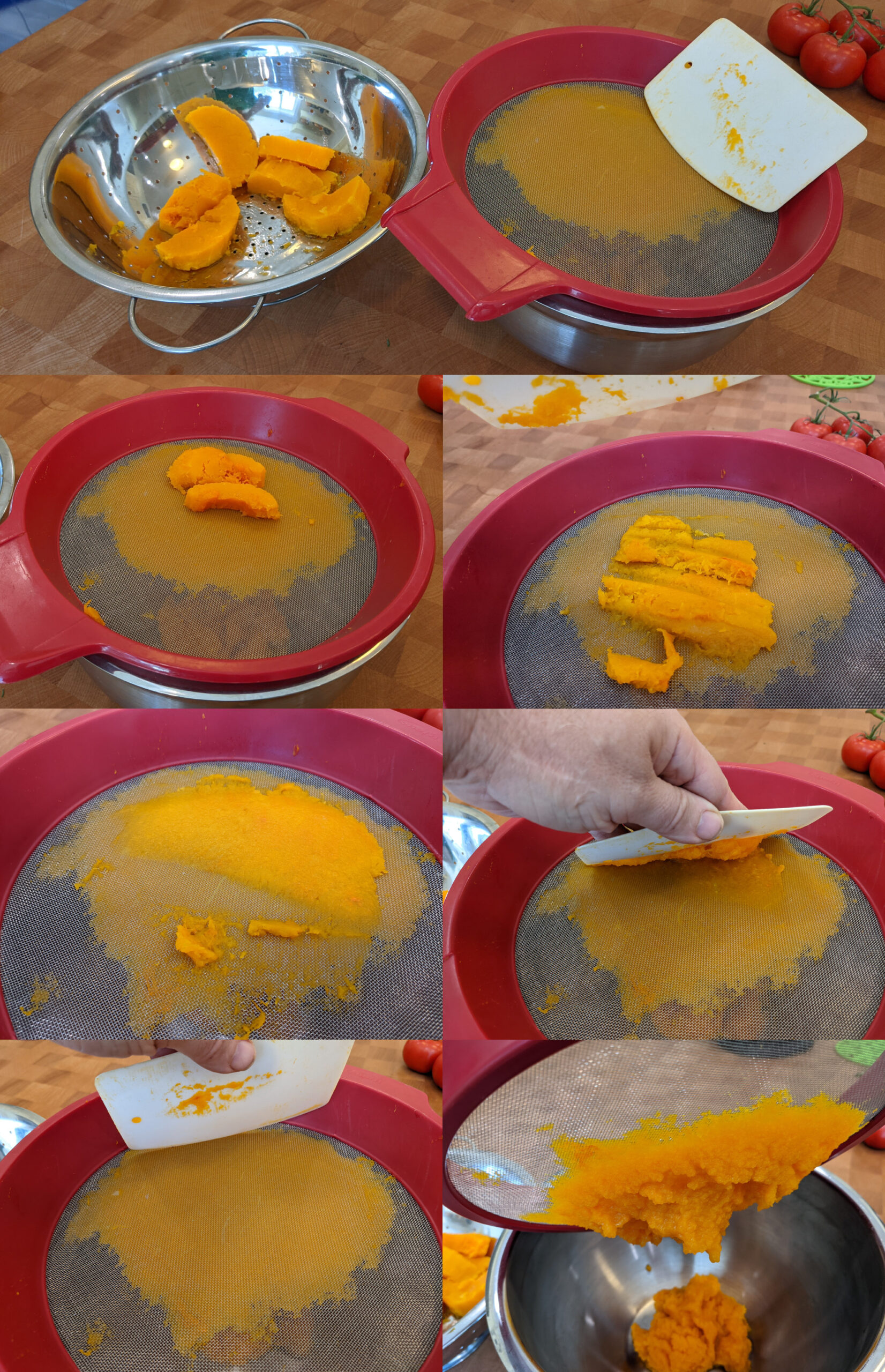 The sieve, the old-school food processor. – Butter the Size of an Egg